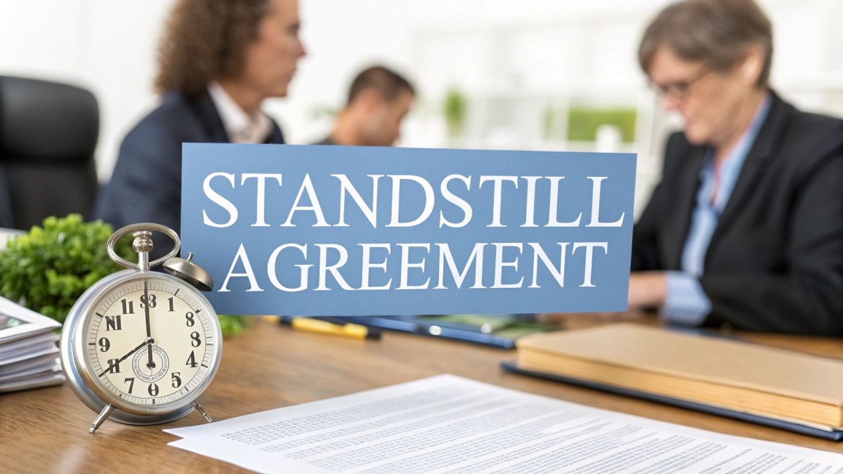 What is a standstill agreement? Essential guide to pauses in M&A and ...